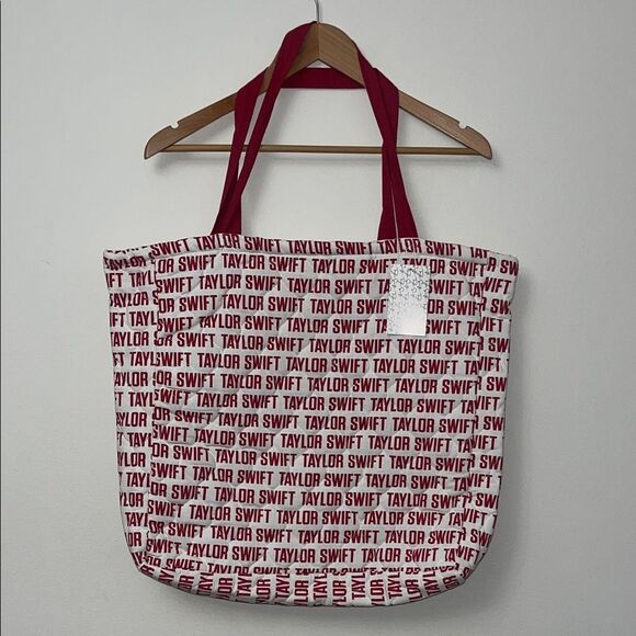 Taylor Swift | Bags | Newtaylor Swift Signature Red And White Large ...